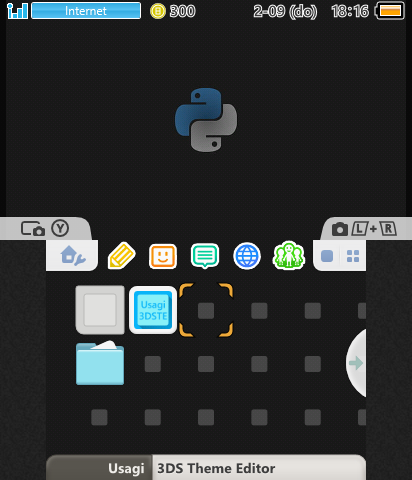 Python Dark | Theme Plaza