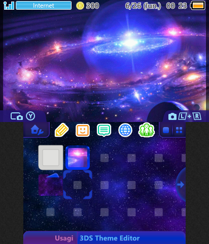 GALAXY THEME V2 WITH BGM | Theme Plaza