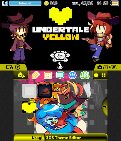 undertale yellow theme | Theme Plaza